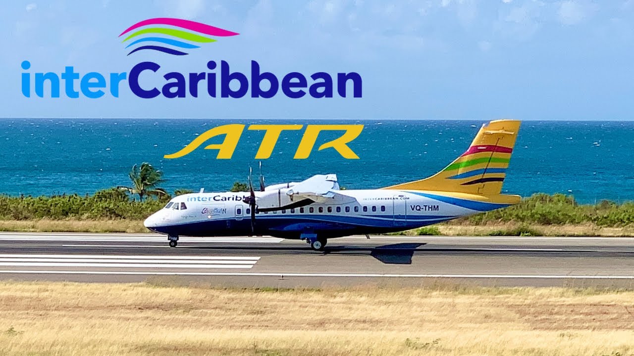 “Inauguration Flight” InterCaribbean Airways ATR 42-500 First Flight To ...