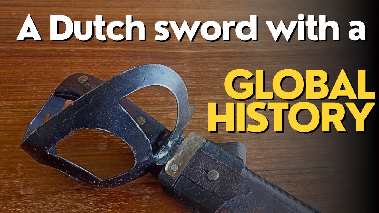 Antique swords: A look at the Dutch KNIL Klewang - YouTube