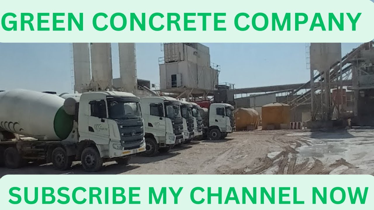 GREEN CONCRETE COMPANY SAUDI ARABIA 🇸🇦// FULL VIDEO. #saudiarabia # ...
