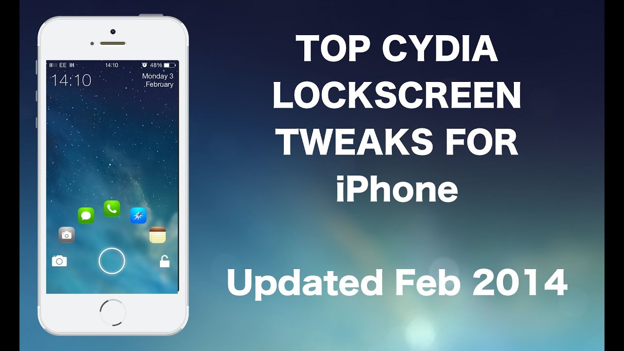 Top Cydia LockScreen Tweaks for iPhone / Top Cydia Lockscreen Tweaks ...