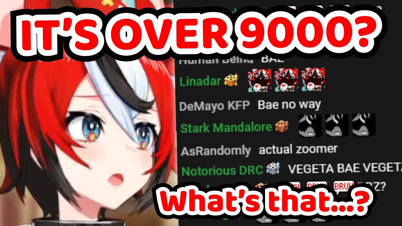Chat Was Devastated That Bae Doesn't Know The OVER 9000 Meme - YouTube