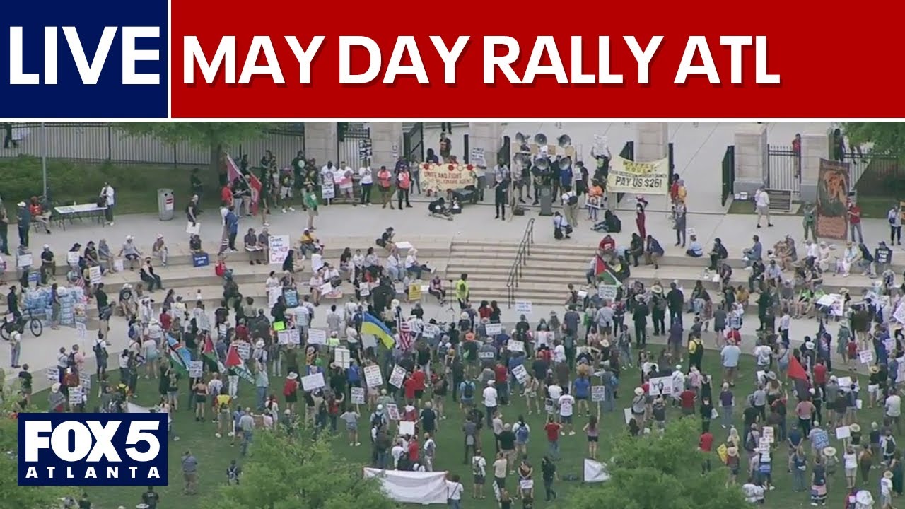 WATCH LIVE: May Day rally at Georgia state capitol - YouTube