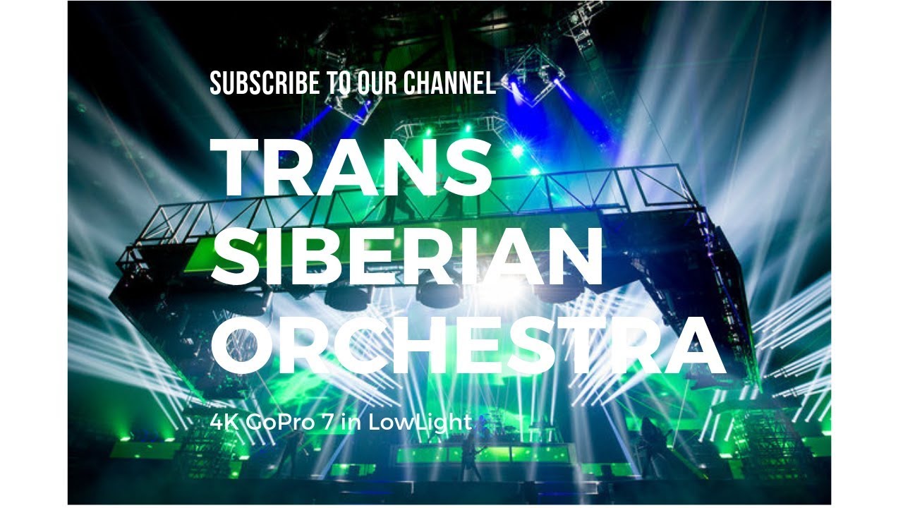 Trans Siberian Orchestra Floor Seats TSO Lowlight 4K GoPro 7 ...