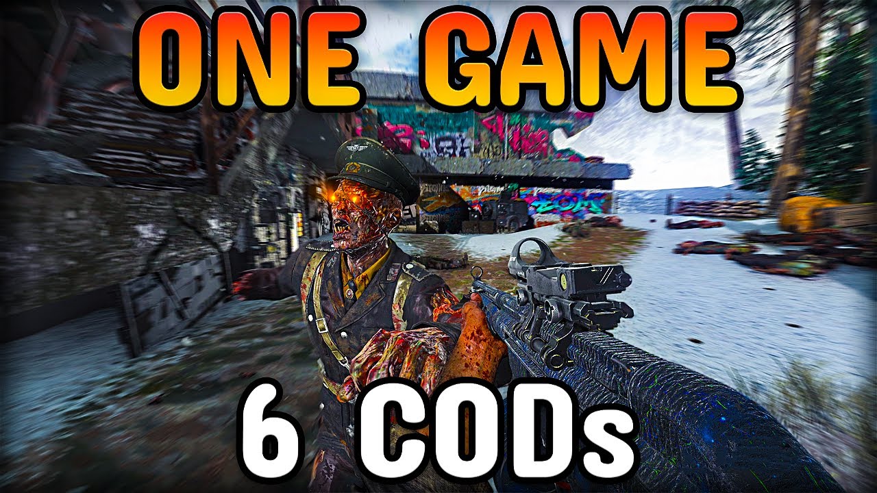 Playing 6 DIFFERENT CoD Zombies Games on Black Ops 3 - YouTube
