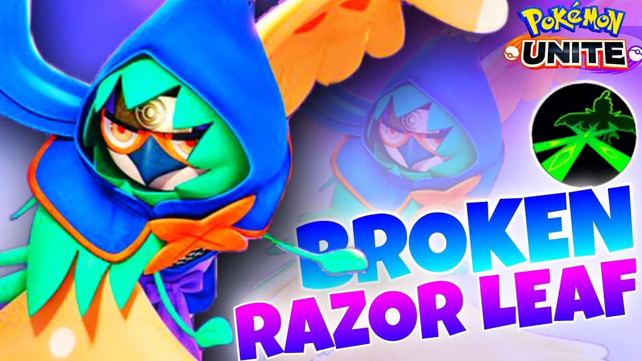 Melt Enemies in 1 second with this Razor Leaf Build of DECIDUEYE ...