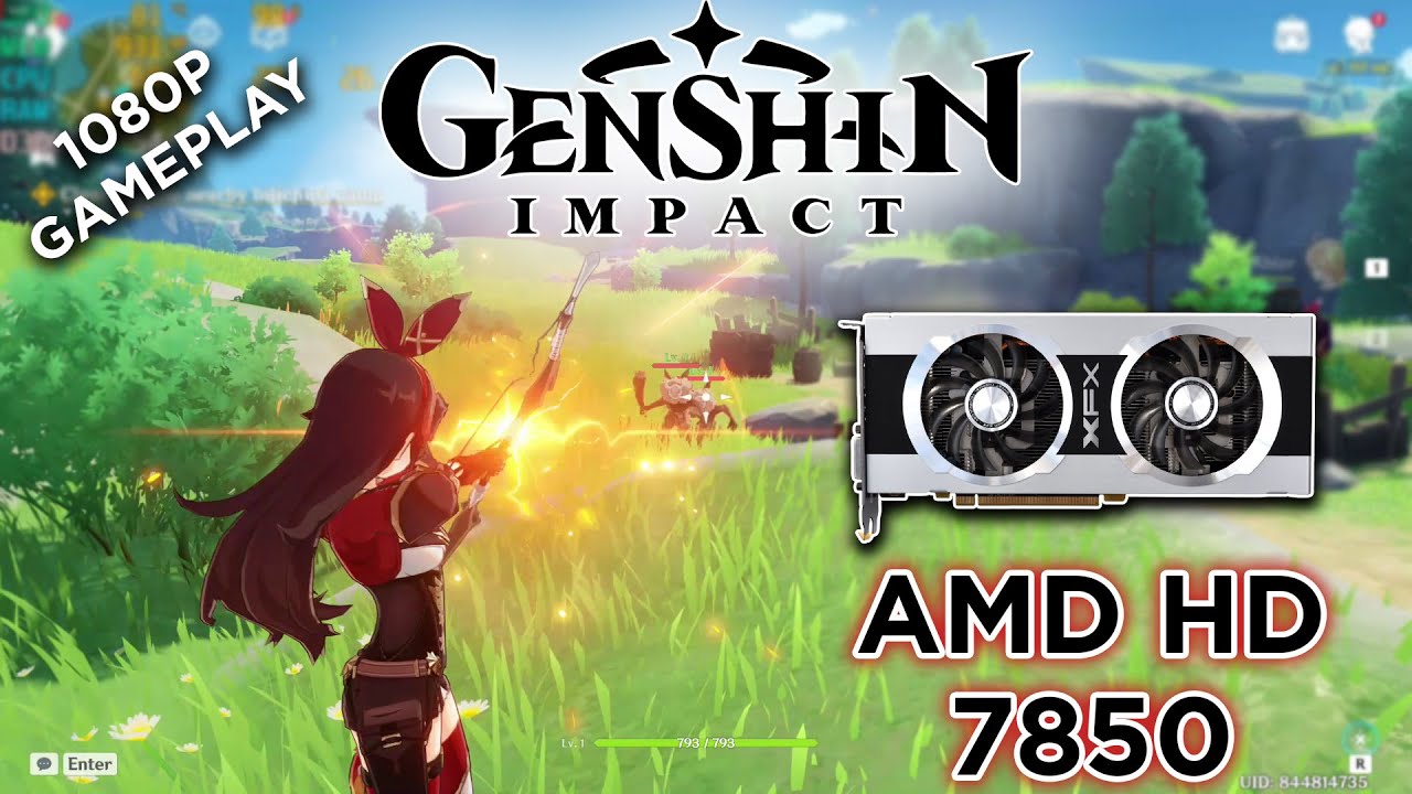 Genshin Impact - 1080p - HD 7850 1GB | PC Gameplay - YouTube