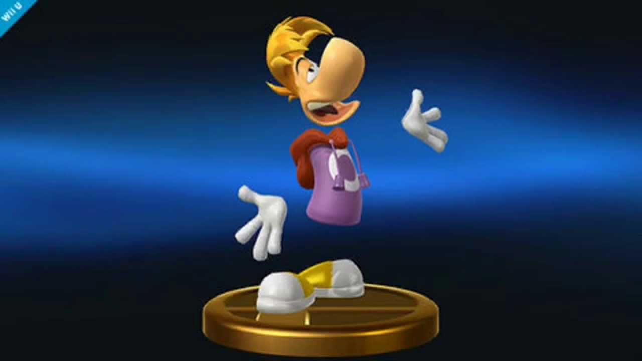 Rayman Trophy - Super Smash Bros. 4 3DS & Wii U - YouTube