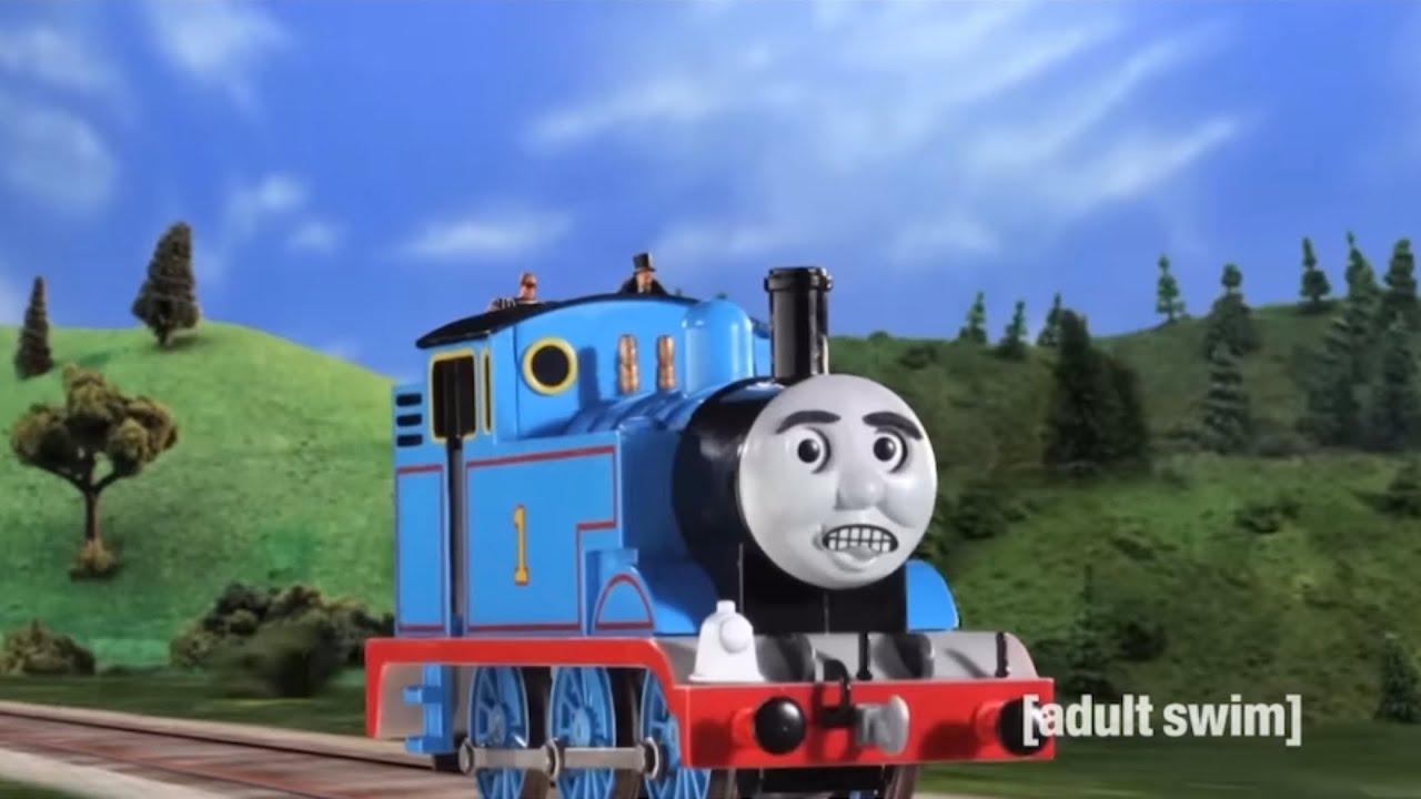 Robot Chicken - Thomas The Tank Engine Gets Hijacked - YouTube