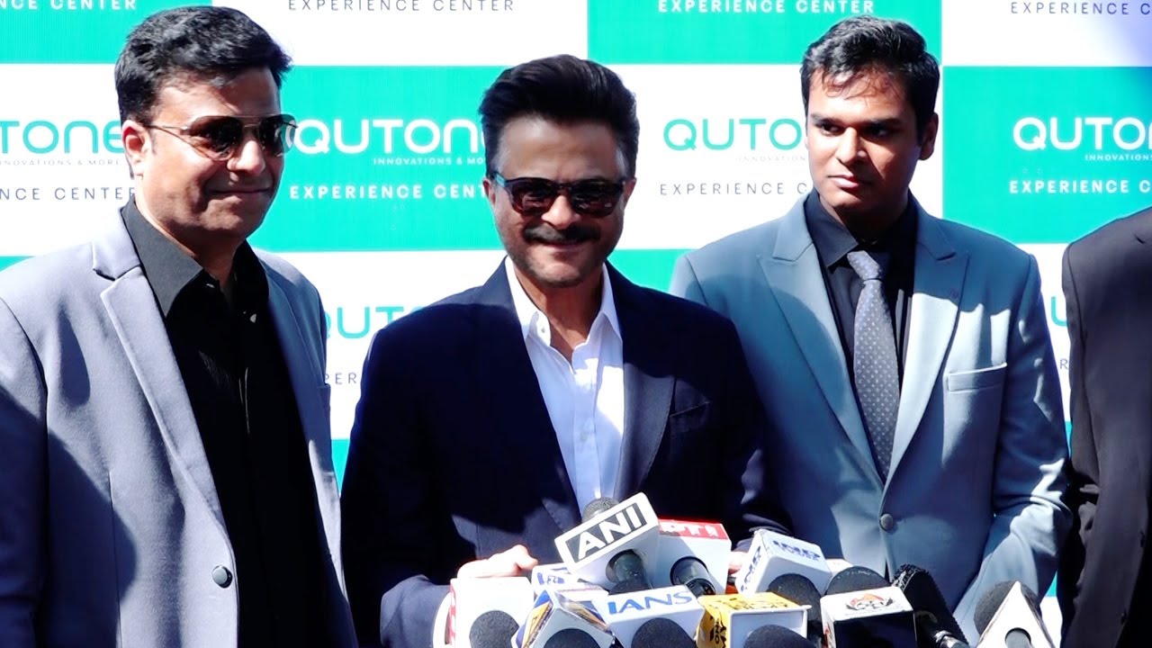 Anil Kapoor At The Grand Opening Of Qutone Experience Centre | MS ...