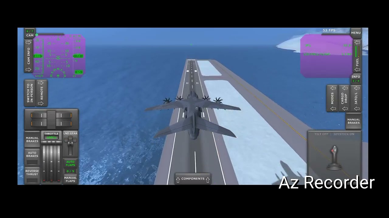 How to do a water landing | Turboprop Flight Simulator. - YouTube