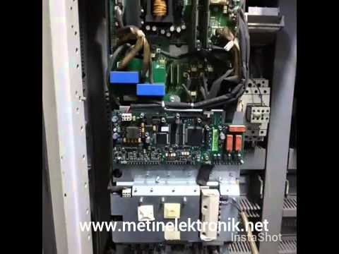 ABB ACS800 drive maintenance work, - YouTube