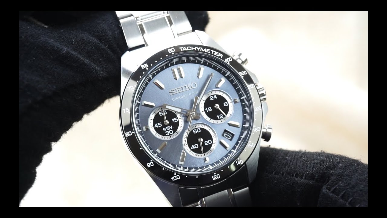 SEIKO SPIRIT CHRONOGRAPH SBTR027 - YouTube