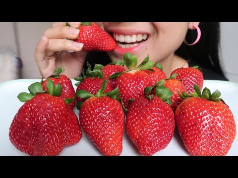 ASMR STRAWBERRY 🍓 - YouTube