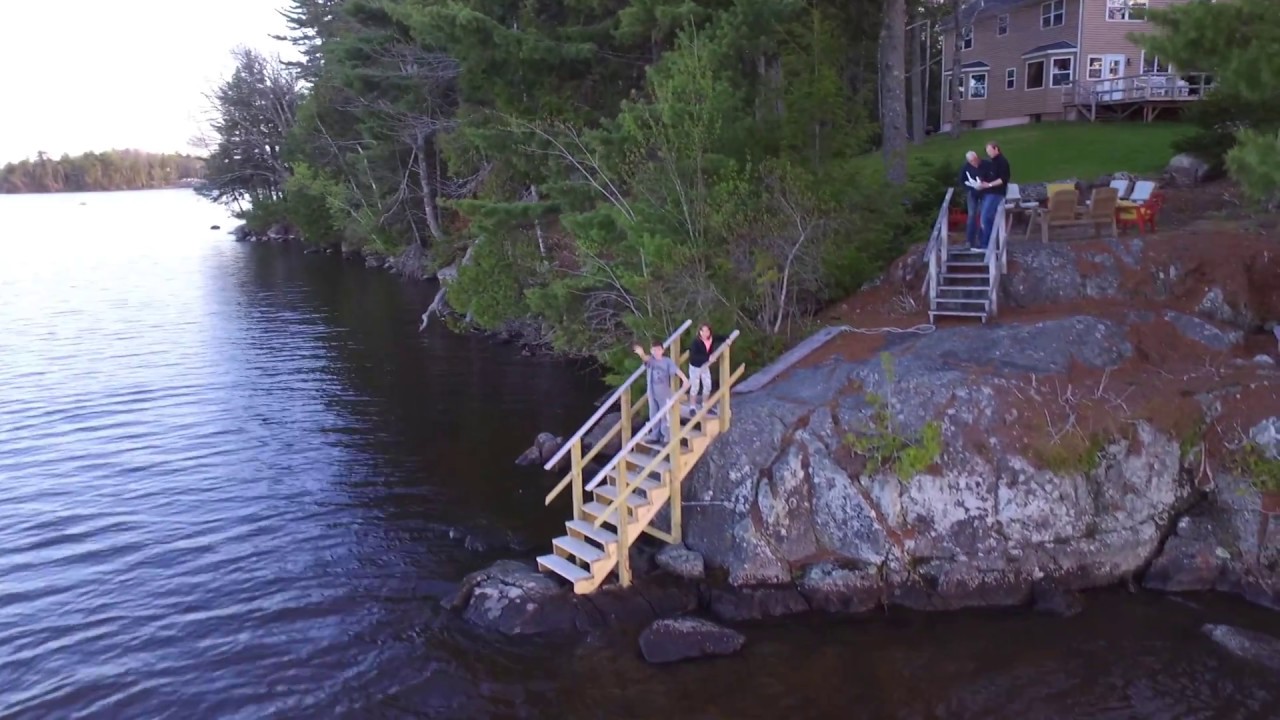 Graham lake Ellsworth Maine - YouTube