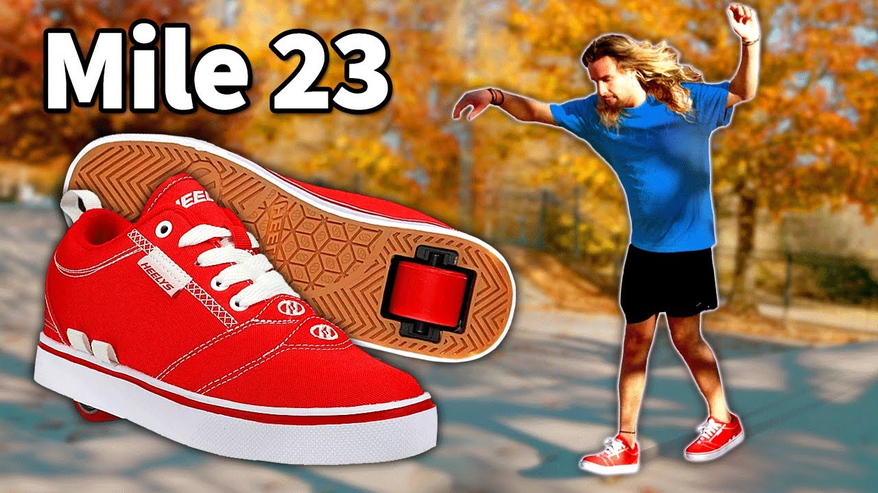I Ran A Marathon In Heelys (Without Training) - YouTube