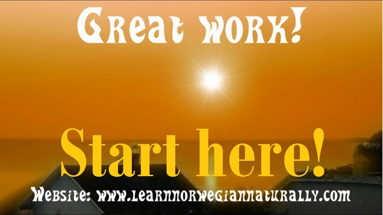 Learn Norwegian - Interactive Language Learning Game - YouTube