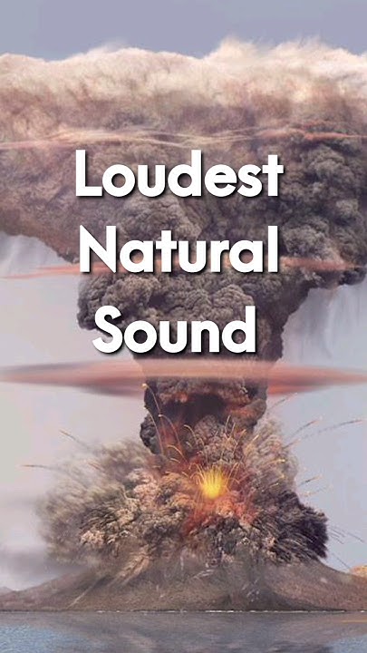 এত জোরে শব্দ হওয়া কি করে সম্ভব?😱, Loudest sound ever, #shorts #bangla #facts - YouTube