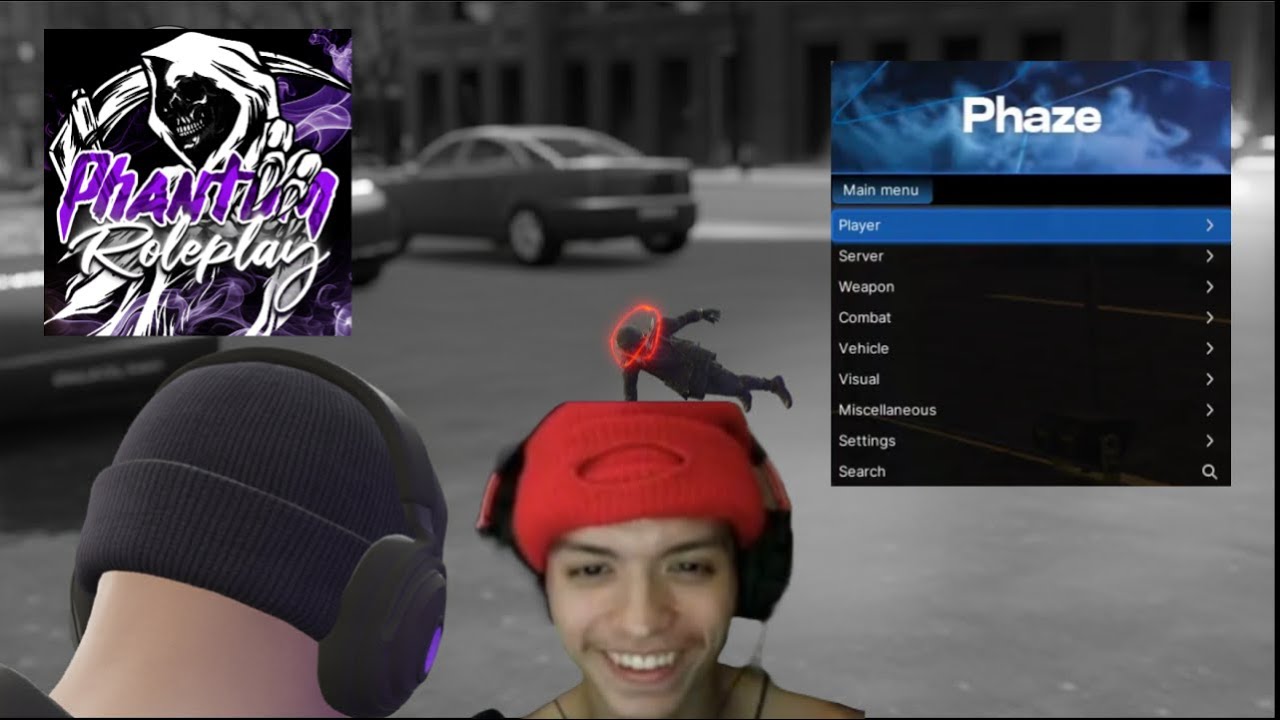 Barry Dingle Trolls Twitch Streamer In Phantom Roleplay With Phaze Menu ...