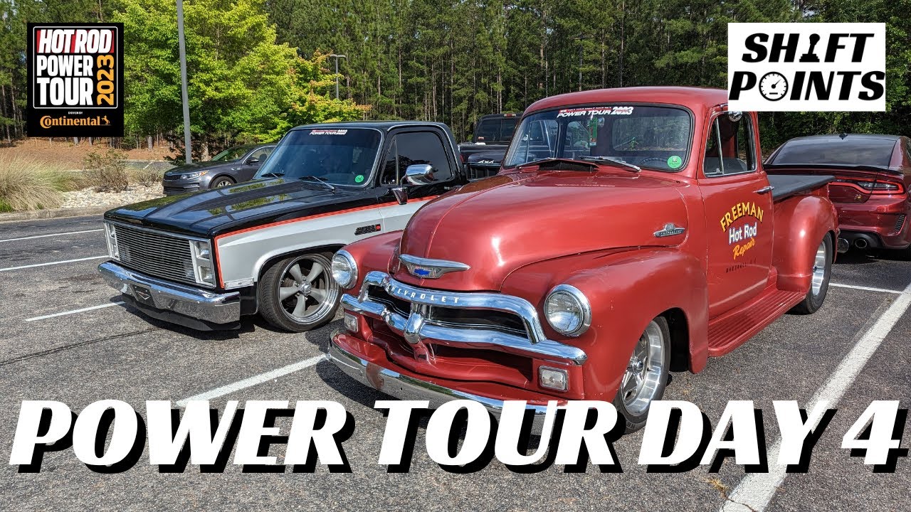LS Powered 55 Chevy Truck Takes HOT ROD Power Tour by STORM! - YouTube