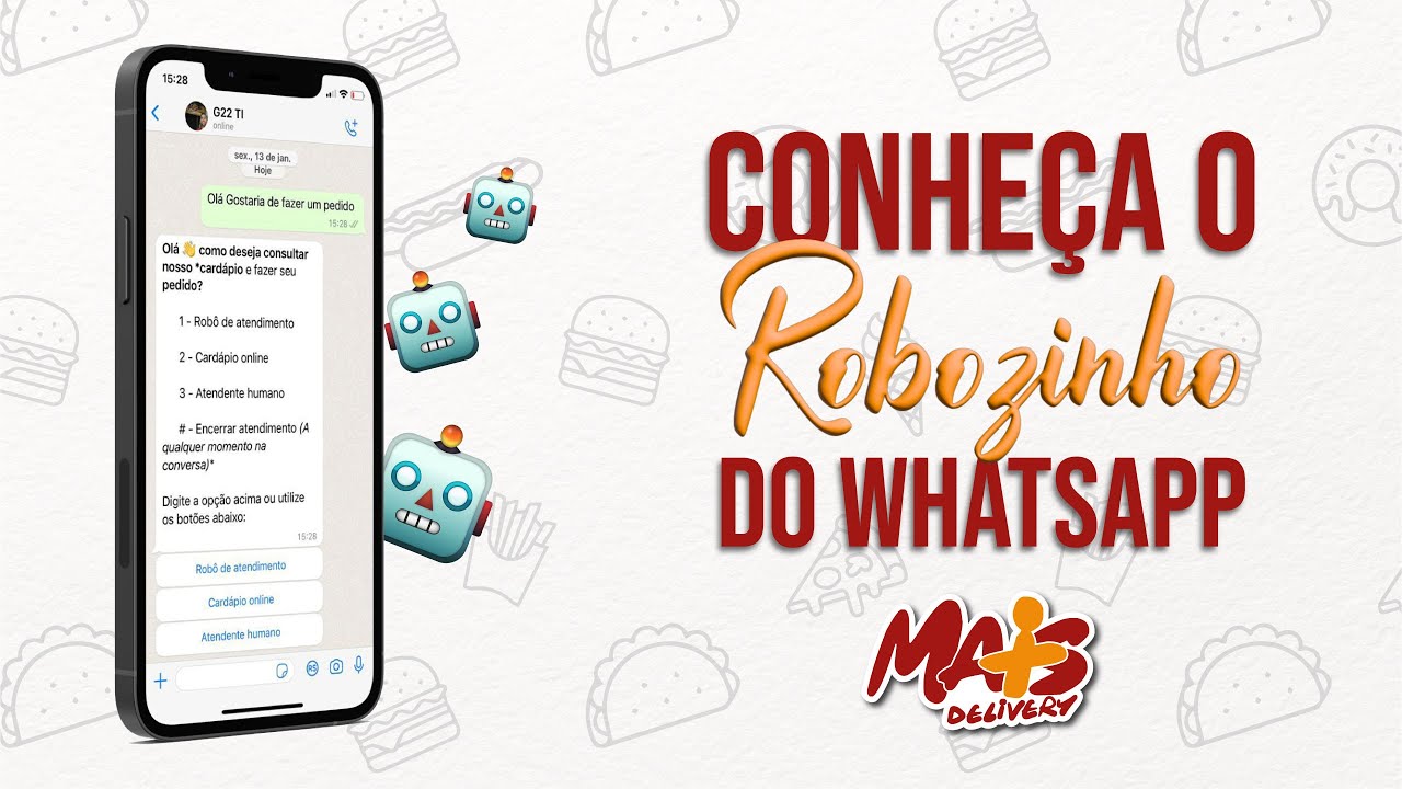 Conheça o Robozinho do Whatsapp - YouTube