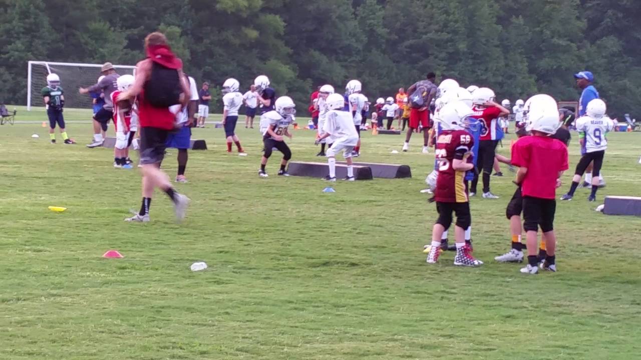 Miles football practice - YouTube