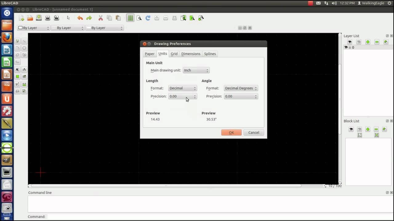 LibreCad part I by Create-And-Make - YouTube