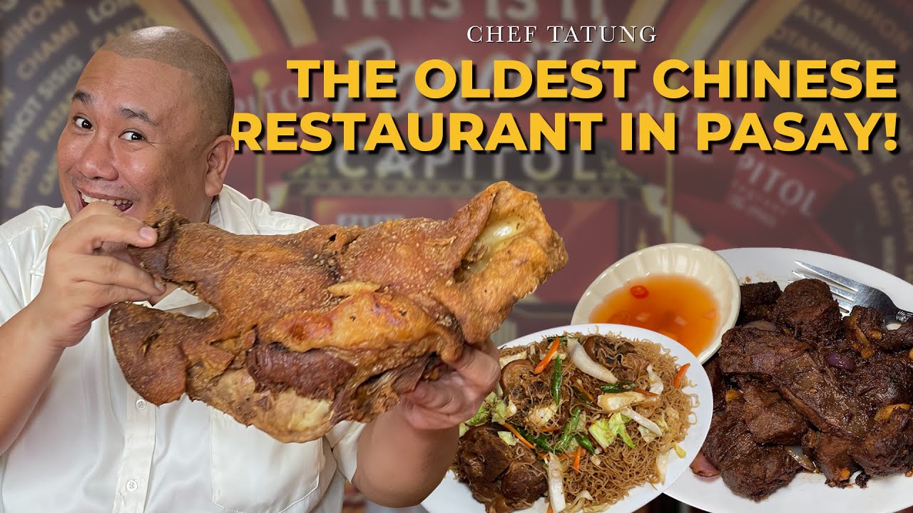 Visiting the oldest restaurant in Pasay City! | Chef Tatung - YouTube