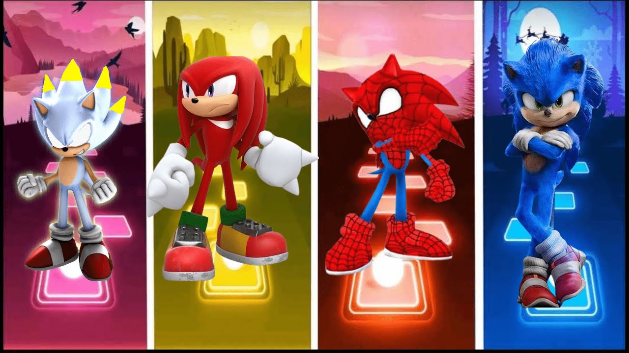 Hyper Sonic 🆚 Sonic Exe FNF 🆚 Spidey Sonic 🆚 Sonic The Hedgehog 🎶 Who ...