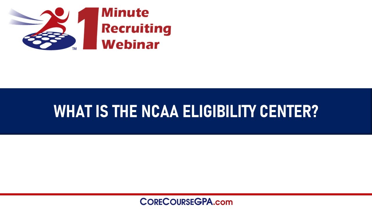 What Is The NCAA Eligibility Center And The IRL YouTube what-is-the-ncaa-eligibility-center-and-the-irl-youtube