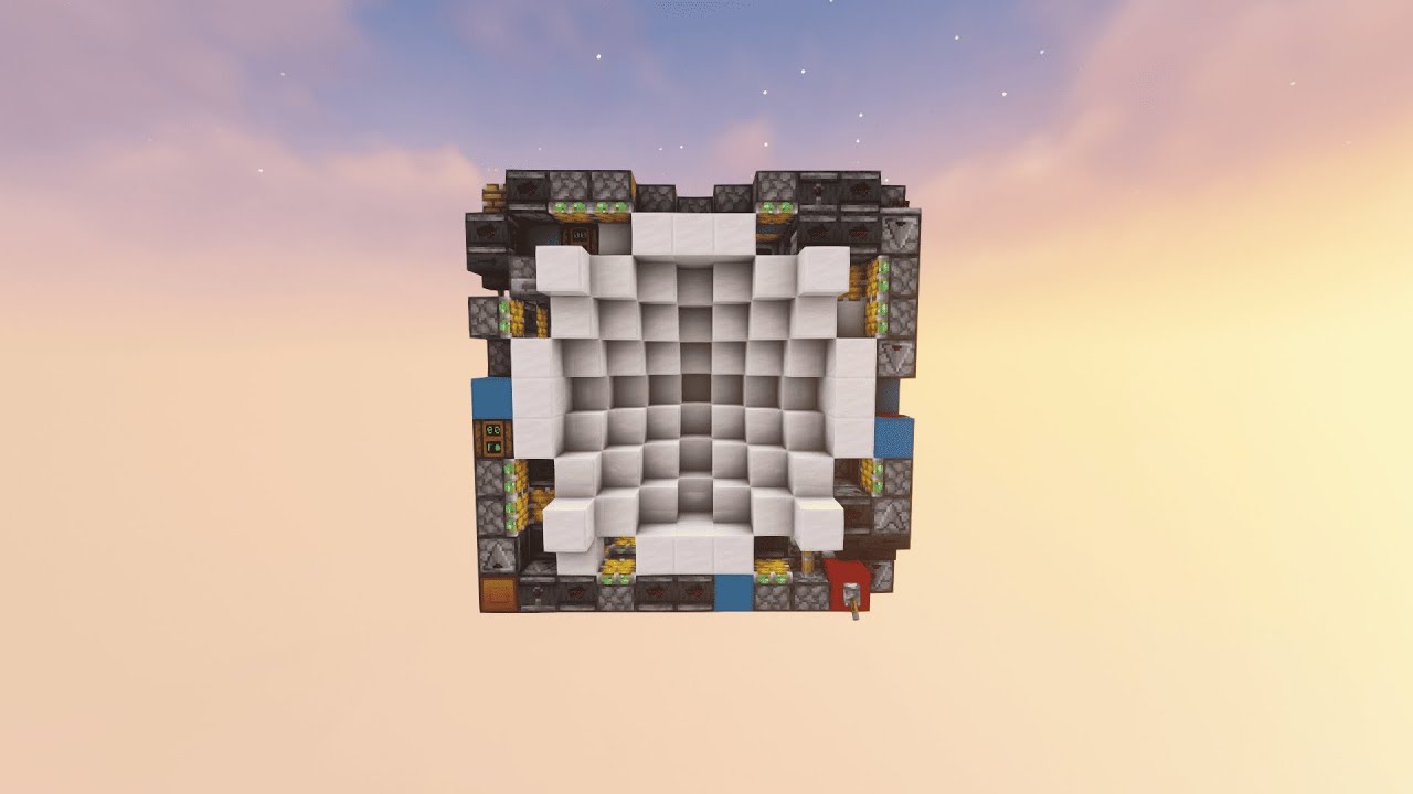 Smallest Possible 7x7 Cave Door | 726 Blocks (with _cak3vin) - YouTube