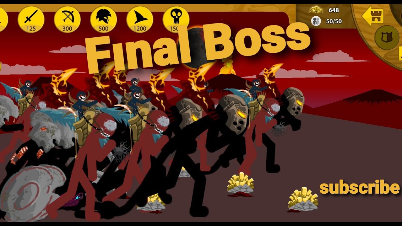 Stick War Legacy Kai Rider Vs Fınal Boss - Stick War Legacy Kai Rider ...