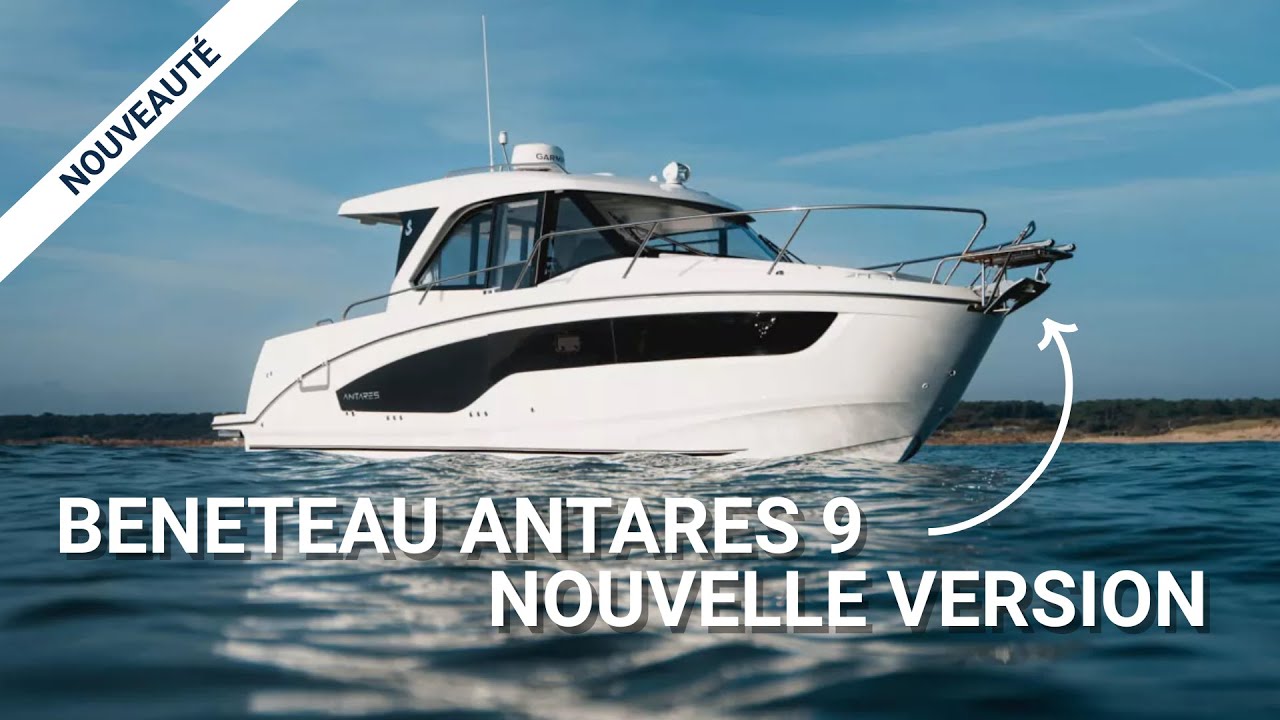 Visite du nouveau BENETEAU ANTARES 9 V2 - YouTube