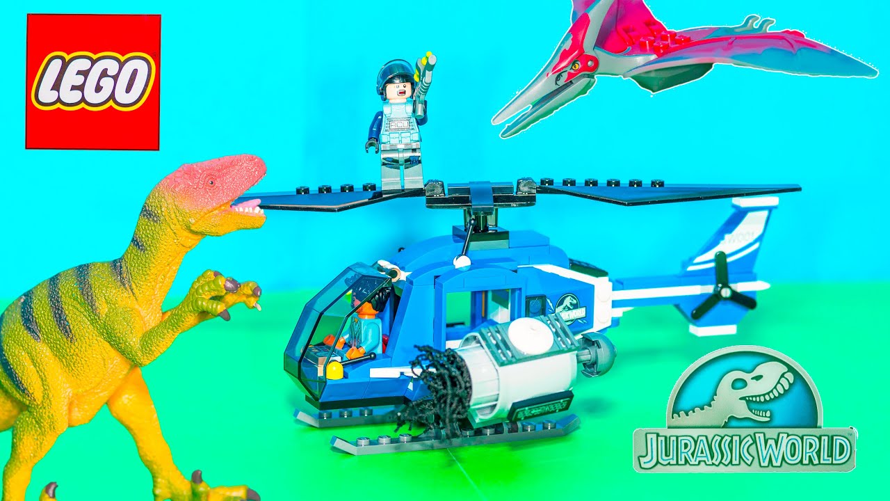 Jurassic World PTERANODON CAPTURE Lego Unboxing Lego Toy - YouTube