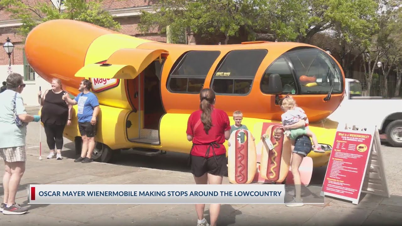 Oscar Mayer Wienermobile making stops around the Lowcountry - YouTube