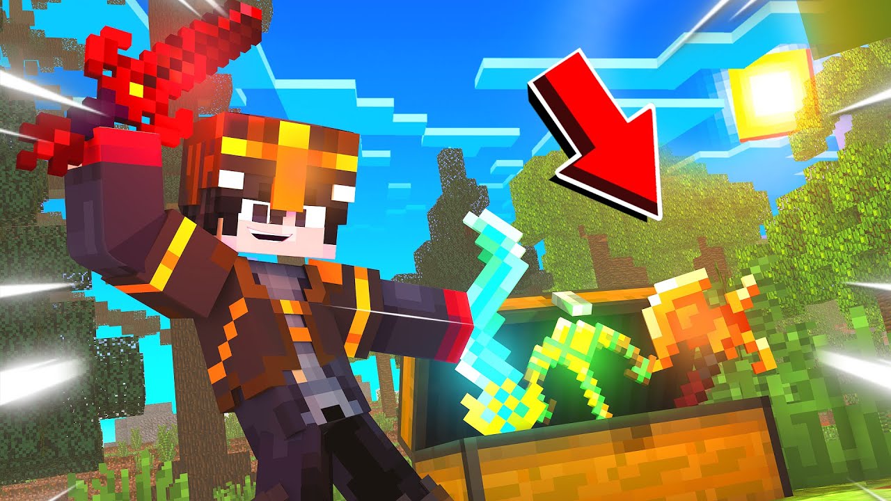 New Game-Changing Minecraft Weapons from Dungeons in this Mod! - YouTube
