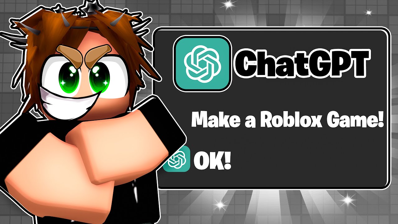 I Made A Roblox Game Using ChatGPT - YouTube