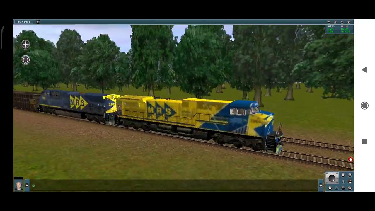 [TRAINZ SIMULATOR BRASIL] FIZ VIAGEM COM AC44i DA MRS #7354-0 e #7305-1 ...