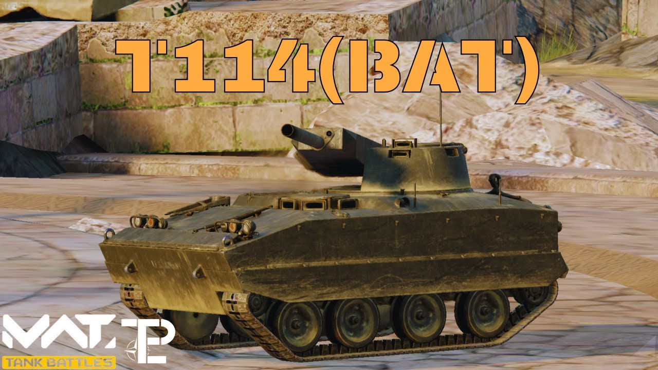 T114(BAT) gameplay: Smaller version of the T54E1 - MWT Tank Battles ...