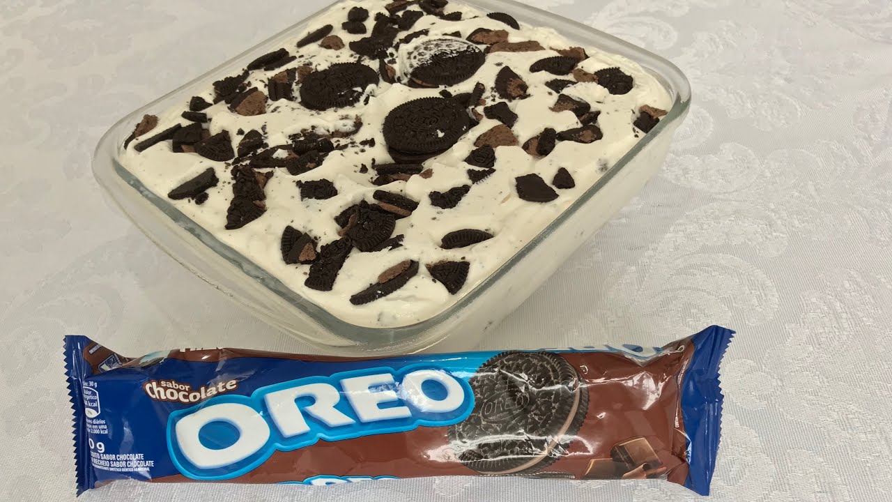 SORVETE DE OREO DELICIOSO E FÁCIL DE PREPARAR - RECEITAS DA CAH - YouTube