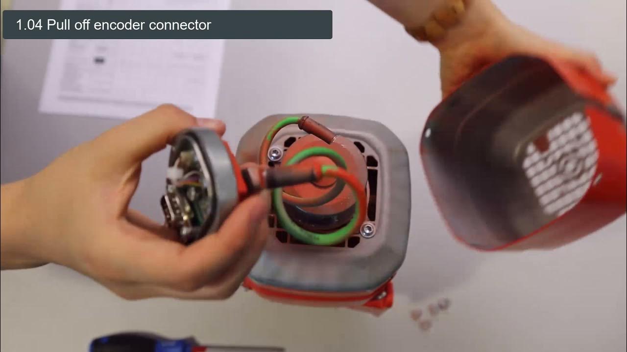 Presentation, disassembly and assembly | Cone encoders | SEW-EURODRIVE - YouTube