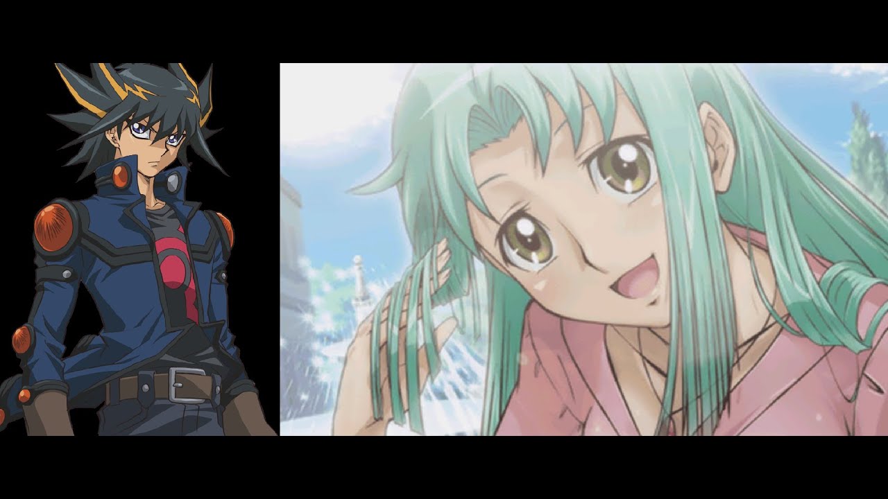 Yugioh 5ds Luna And Yusei