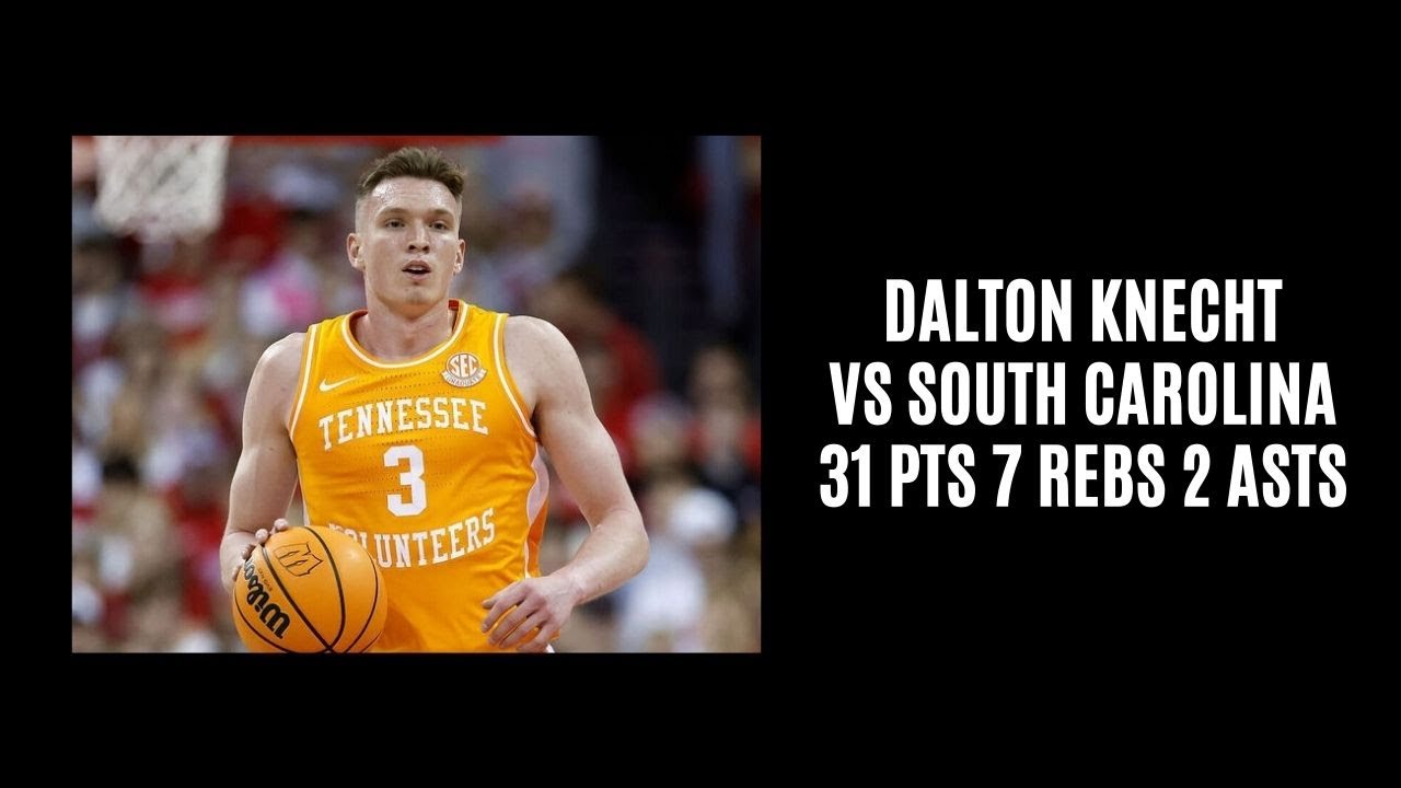 Dalton Knecht vs South Carolina 31 PTS 7 REBS 2 ASTS 13024 - YouTube