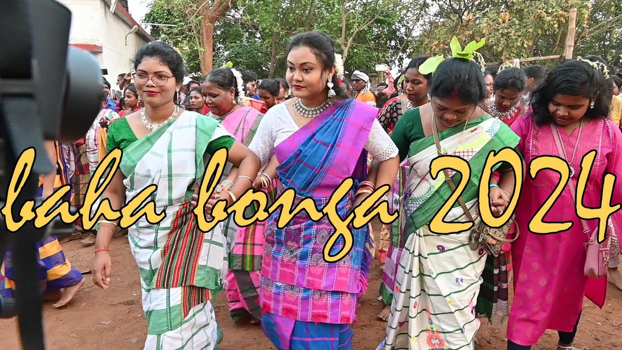 baha bonga 2024 // adim owar jarpa jaher bhubaneswar baha bonga 2024 ...