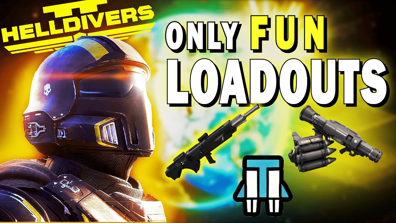 🔴 Trying Most Fun Loadouts in Helldivers 2! - YouTube