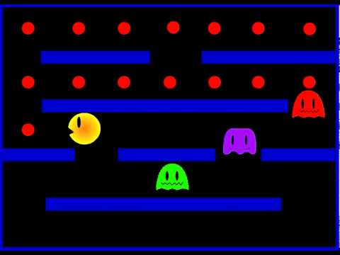 PaC-MaN animation in Adobe Flash - YouTube
