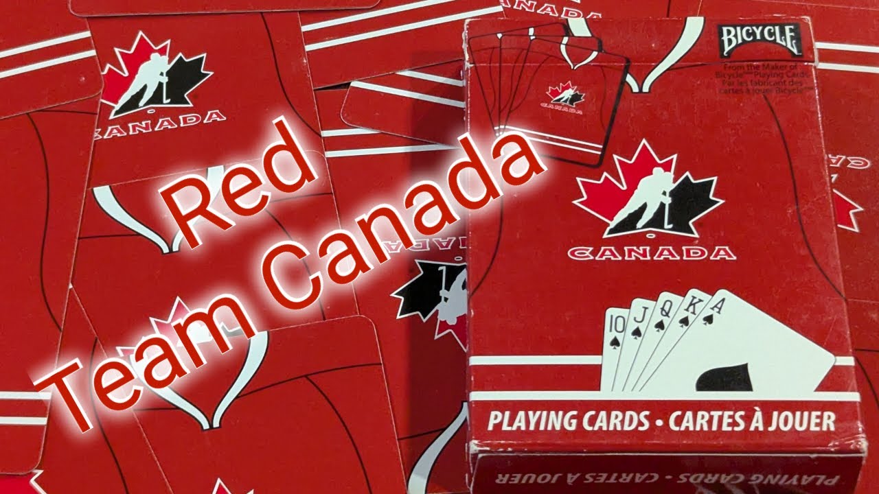 Daily deck review day 630 - Red Team Canada playing cards - YouTube
