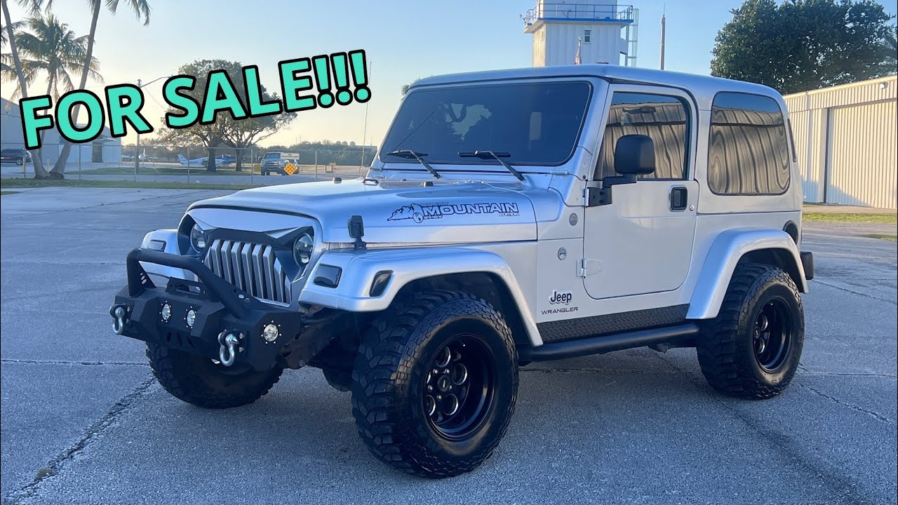 Jeep wrangler TJ Rocky Mountain edition for sale - YouTube