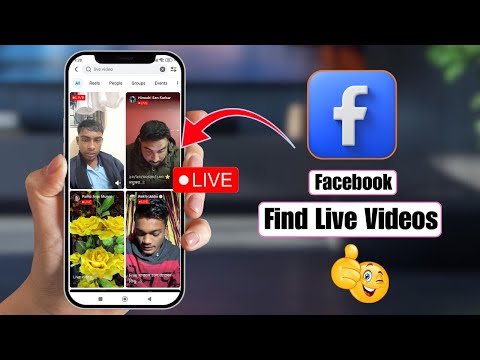 How To Find Live Videos On Facebook App