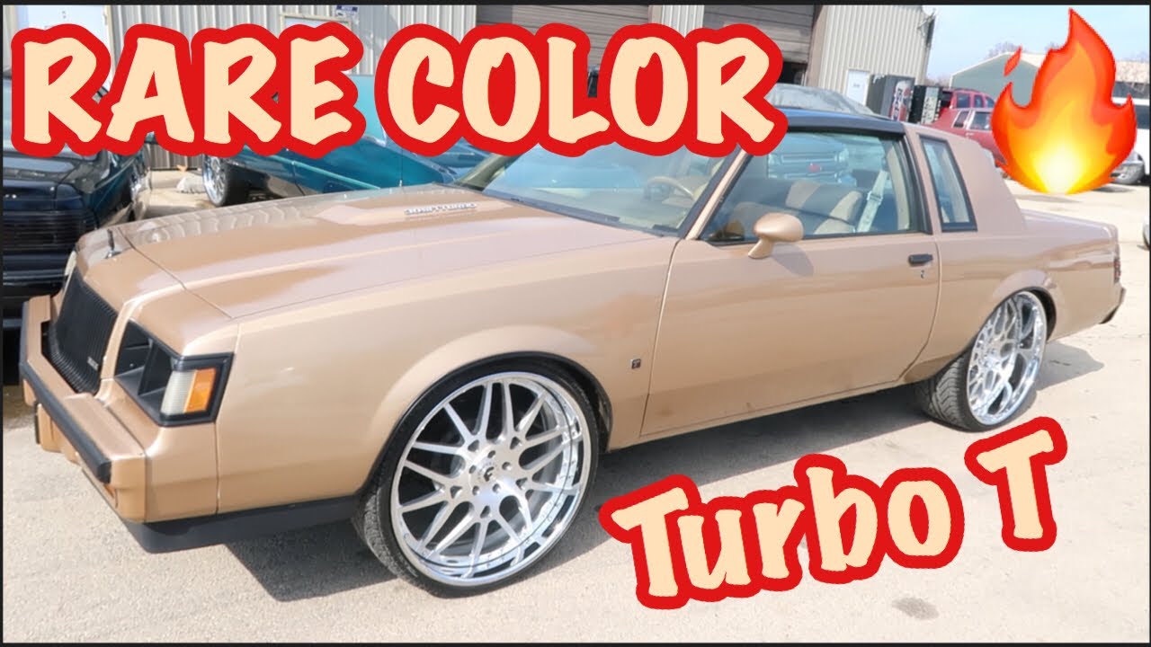1987 BUICK REGAL TURBO T ON FORGIATO WHEELS 24 INCH - YouTube