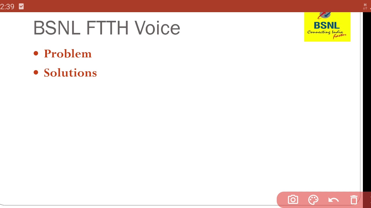 BSNL FTTH Voice Issue And Solution YouTube bsnl-ftth-voice-issue-and-solution-youtube